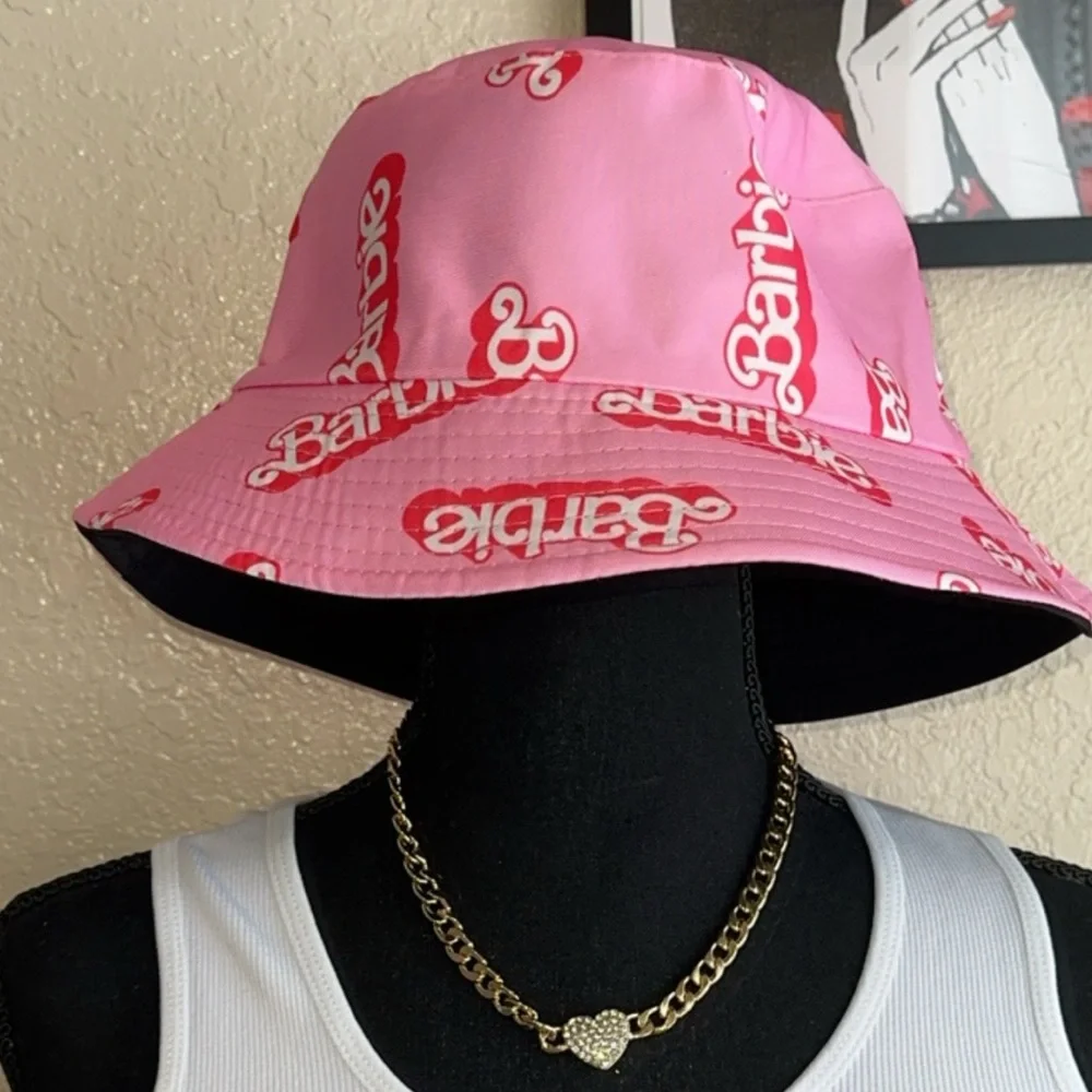 Barbie | Accessories | Barbie Reversible Bucket Hat | Poshmark